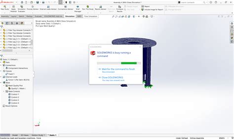 Help With Solidworks Static Simulation Rsolidworks