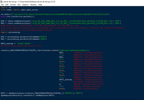Github Dperalta Calculo De Ndvi En Este Proyecto Se Realiza El C Lculo De Ndvi Por Medio De
