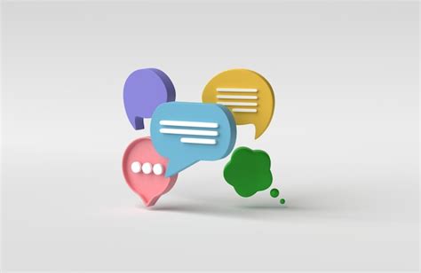 Premium Photo Speech Bubble Chat Icon On White Background Bubble Talk