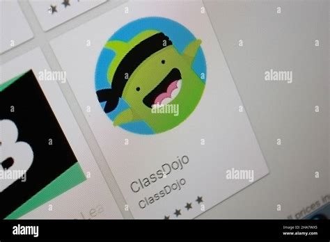 Ivanovsk Russia November 28 2021 Classdojo App On The Display Of