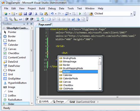 ScottGu S Blog Silverlight Tutorial Part 1 Creating Hello World