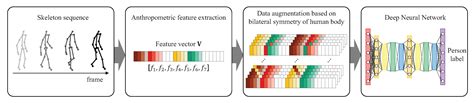 Human Skeleton Data Augmentation For Person Identification Over Deep