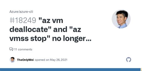 Az Vm Deallocate And Az Vmss Stop No Longer Returns Anything · Issue 18249 · Azureazure