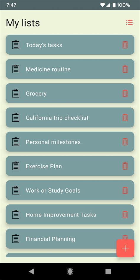 Check List Todo List Task Apk For Android Download