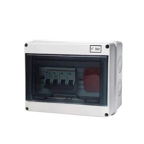 Solar PV Combiner Box Strings DC V V Solar System Combiner Box In Out