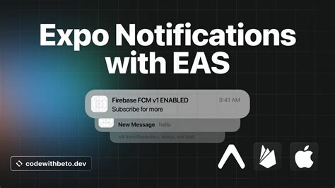 Expo 推送通知设置 Expo 中文网