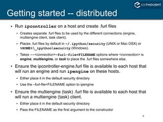 Parallel Processing With IPython PPT