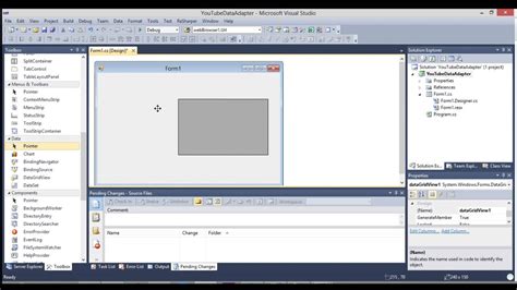 C Using Sqldataadapter Sqlcommand Datatable And Datagridview Youtube