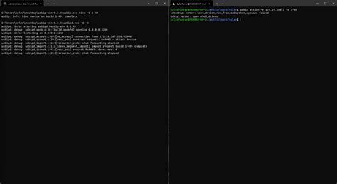 Libusbip And Usbip Binding Error Issue Cezanne Usbip Win GitHub