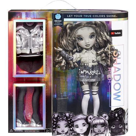 Rainbow High Nicole Steel Shadow High Series 1 Doll The Toy Pool