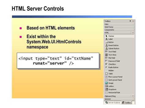 Ppt Creating A Microsoft Aspnet Web Form Powerpoint Presentation