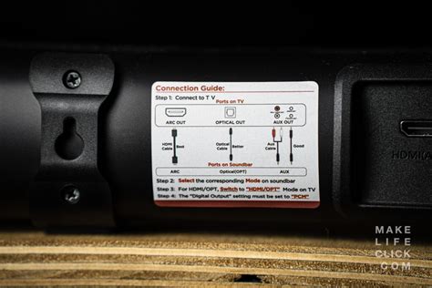 Connecting A Soundbar To A TV With Optical Cable In 5 Easy Steps