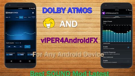 DOLBY ATMOS AND VIPER AndroidFX For Any Android Phone Latest YouTube