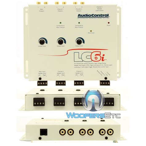 LC6i AudioControl Six Channel Line Output Converter