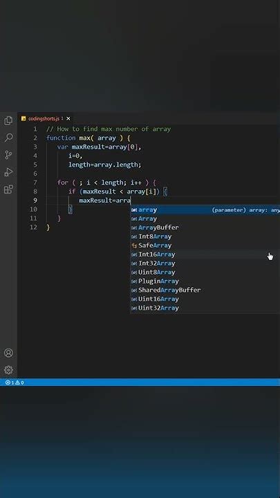 How To Find Max Number In Array Javascript Youtube