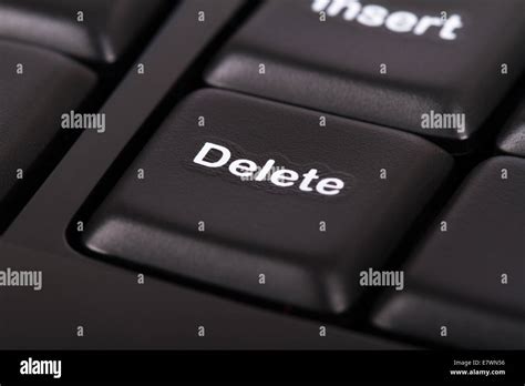 Delete Button High Resolution Stock Photography And Images Alamy