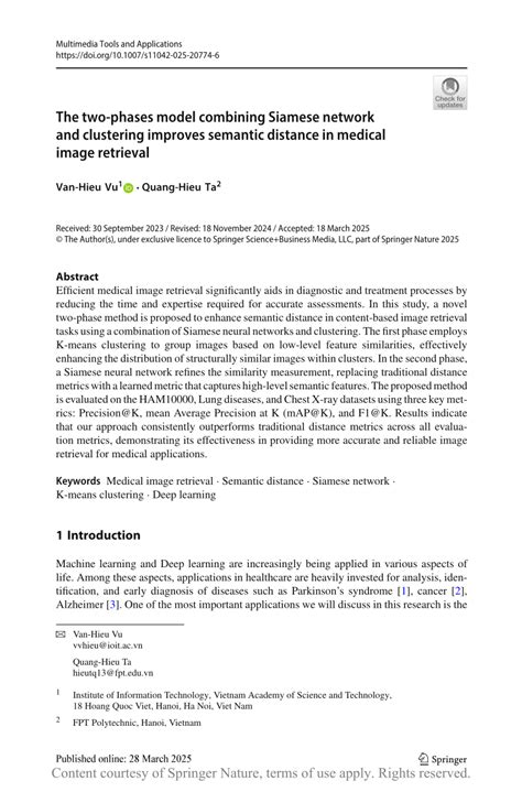 The Two Phases Model Combining Siamese Network And Clustering Improves Semantic Distance In