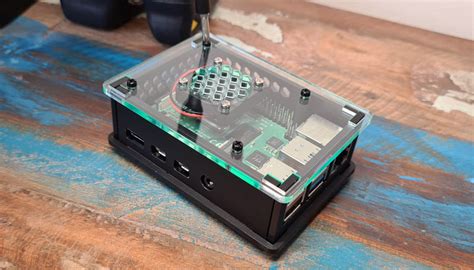 Raspberry Pi 4 Case With Cooling Fan Assembly Guide