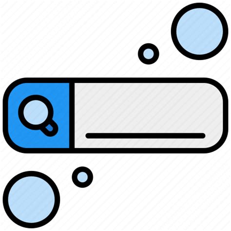 Search Bar Social Media Network Icon Download On Iconfinder