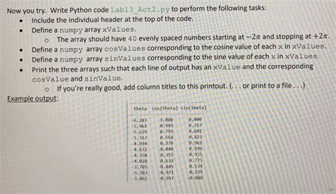 solved now you try write python code lab13 act2 py to