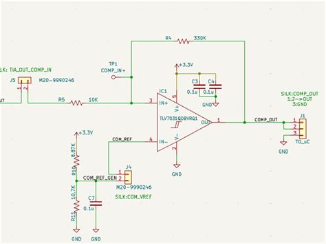 Tlv7031 Comparator Configuration Amplifiers Forum Amplifiers Ti E2e Support Forums