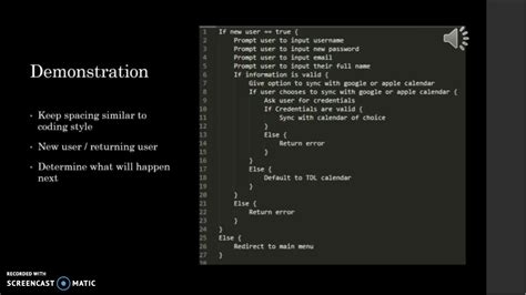 Pseudocode Presentation Youtube