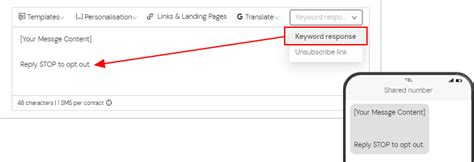 Opt Outs Tpg Telecom Messaging Hub