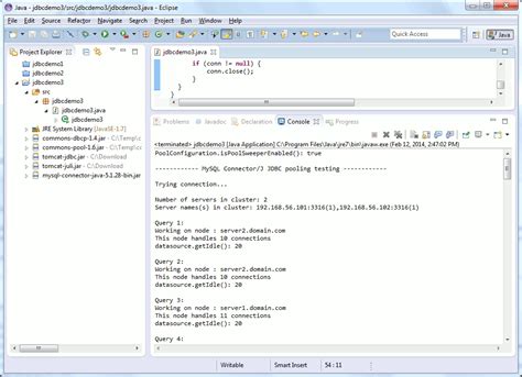 Jdbc Pooling With Failover Scenarios