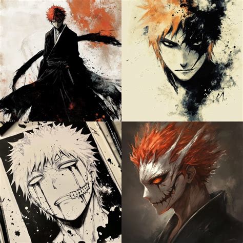 Bleach AI Art Style Vivid Rendition Bleach Stable Diffusion Flux Bleach DeepArt
