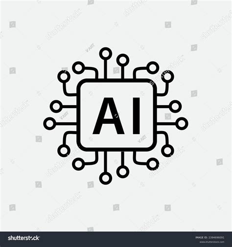 Ai Icon Vector Flat Style Logo Stock Vector Royalty Free 2394696091 Shutterstock