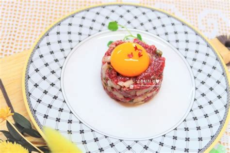 색다른 생고기 요리 비프타르타르