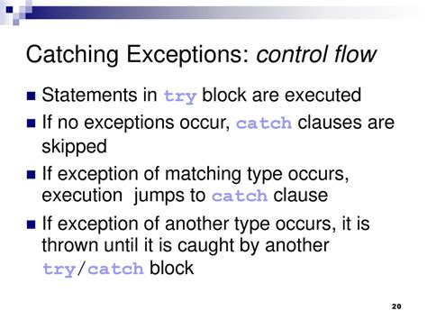 Cse 501n Fall 09 17 Exception Handling Ppt Download
