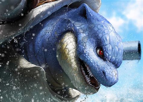 Penampakan Blastoise Di Detective Pikachu Greenscene