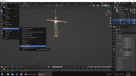 Solved Cant Upload Fbx In Mixamo After Exporting From Bl Adobe