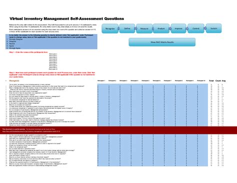 virtual inventory management implementation toolkit template excel xls