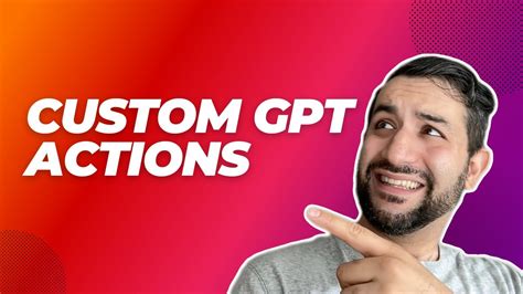 How To Call Your Own Api With Gpt Actions Custom Gpt Tutorial For Chatgpt Youtube