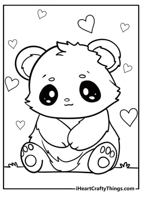 55 Cute Coloring Pages 100 Free Pdf Printables