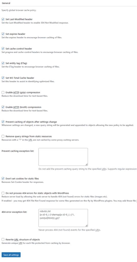 The Ideal W Total Cache Settings Setup Guide