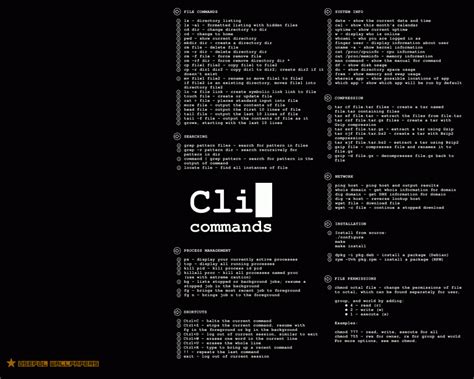 转载linux 常用命令墙纸，真的不错哦 我是菜鸟