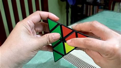 How To Solve Rubiks Cube Pyraminxpalalovesdiariesvideo Rubikscube