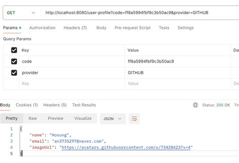Spring 에서 Oauth2 소셜 로그인을 직접 구현하기 Redirect Url 대신 Rest Api 로