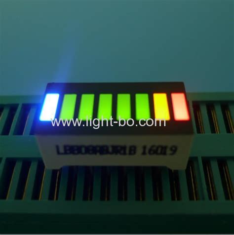 Multicolour 8 Segment Led Light Bar For Instrument Panel Manufacturers And Suppliers In China