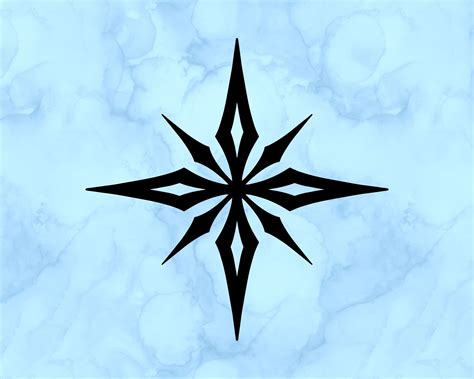 Snowflake Decal Etsy Cool Symbols Doodle Art Designs Symbol Design