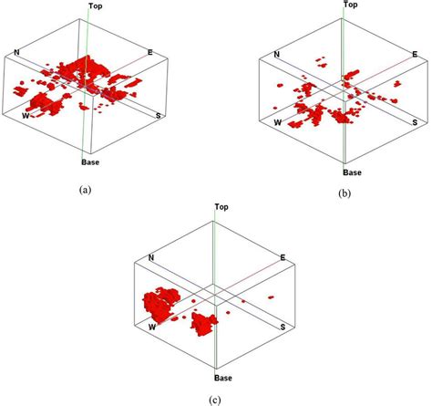 3d Models Of Mineralized Zones Deliniated Using Cv Fractal Modeling Download Scientific