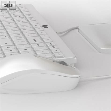 Lg Chromebase White 3d Model Download Desktop Computer On