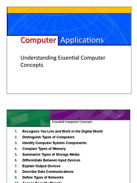 Essential Computer Concepts 2 Pdf Computer Network Computer Data