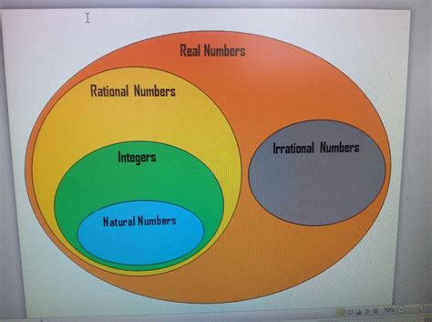 Real Numbers Graphic Organizer