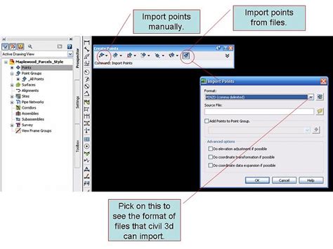 Transferring Surveying Data Into AutoCAD Civil D LDD AutoCAD Forums