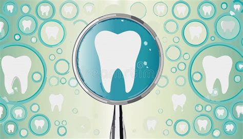 Clean Teeth Icon Dentist Concept Vector Illustration Stock Vector