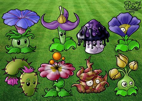 Pandz Pvz 1 Style On Twitter Plant Zombie Plants Vs Zombies Primal Plants